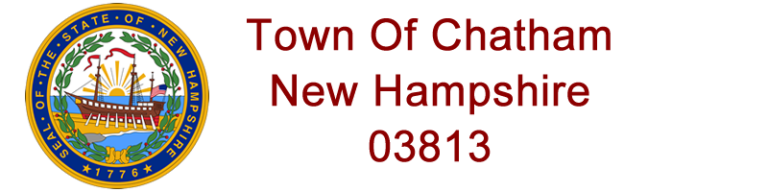Tax Information – Town of Chatham, New Hampshire
